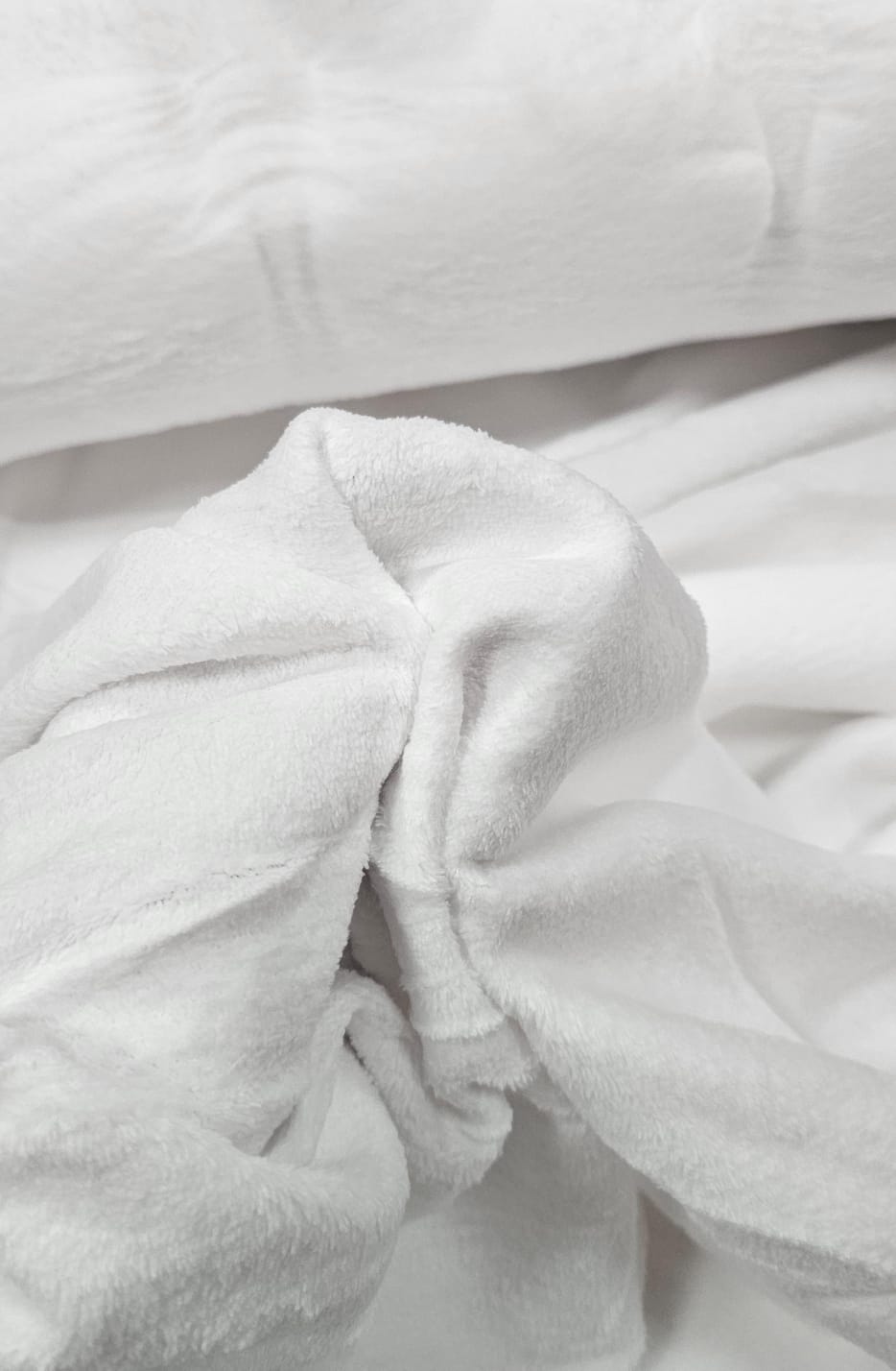 Ultra Soft Fleece Dupla Face Branco - Só Tecidos