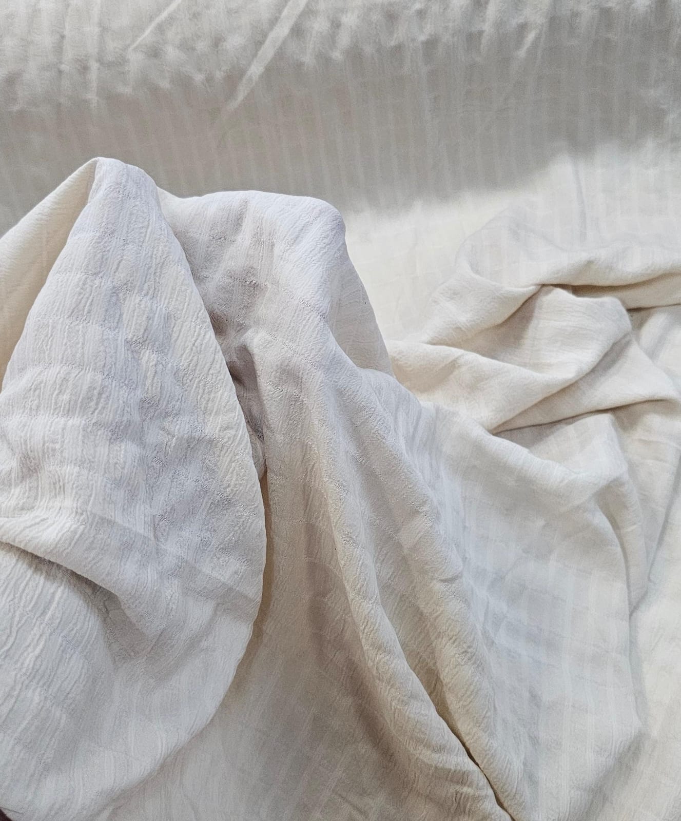 Crepe Tulum Com Elastano Areia - Só Tecidos